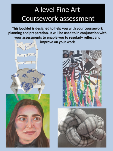 A level Art assessment booklet Edexcel | Teaching Resources