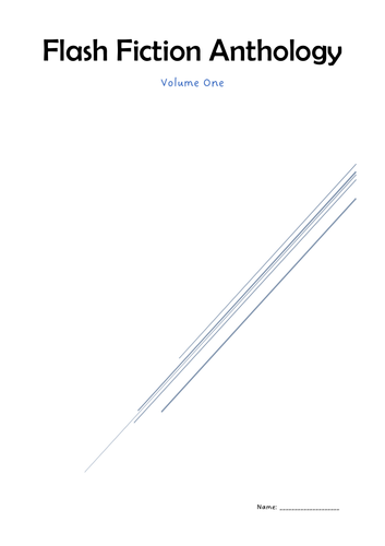 Flash Fiction Anthology | Teaching Resources