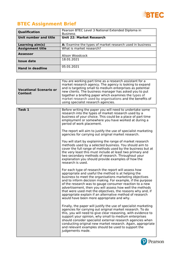 BTEC Level 3 Business Unit 22 Full Unit | Teaching Resources BTEC Level 3 Business Unit 22 Full Unit | Teaching Resources