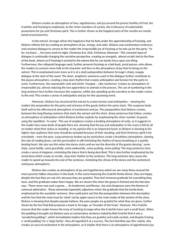Grade9 GCSE English Literatur example essay - How does Dickens use ... Grade9 GCSE English Literatur example essay - How does Dickens use ...