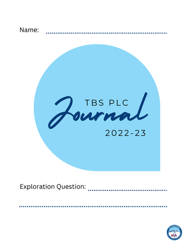 Example Journal for Staff Professional Learning Communities | Teaching ...