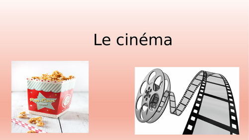 French GCSE - Cinema | Teaching Resources