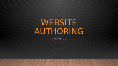 Ict 0417 Chapter 21 Teaching Resources