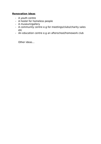 ASDAN Environmental Short Course - Module 3 Built Environment ... ASDAN Environmental Short Course - Module 3 Built Environment ...