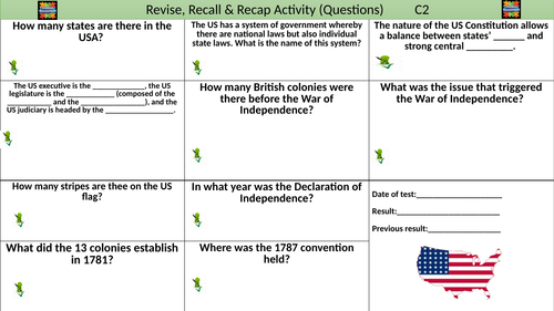 US Constitution - Key Principals and Features - 2 Full lessons ...