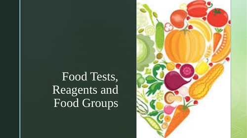 Food tests and Food groups | Teaching Resources