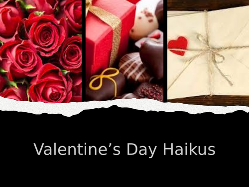 Valentine's Day Haiku PowerPoint | Teaching Resources