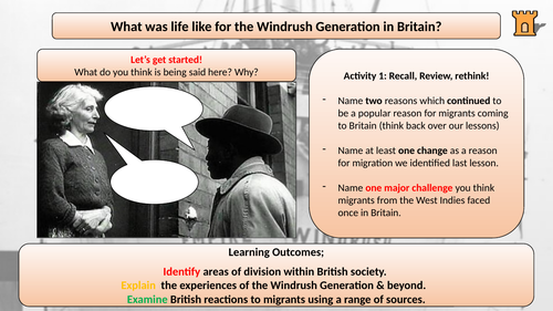 Reactions to the Windrush Generation | Teaching Resources