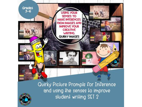 Inferencing- Fun Stimulus Images for creative writing | Teaching Resources