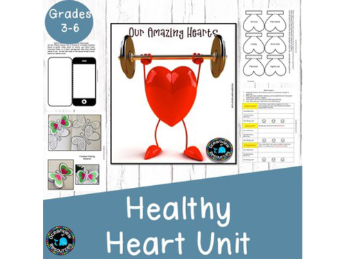 Healthy Hearts-a complete unit for middle to upper primary | Teaching ...