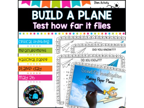 STEM-Paper Plane Challenge | Teaching Resources