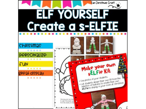 Build an Elf kit- Christmas Craft activity | Teaching Resources