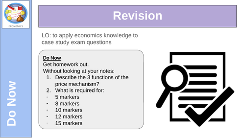 Economics Case Study | Teaching Resources