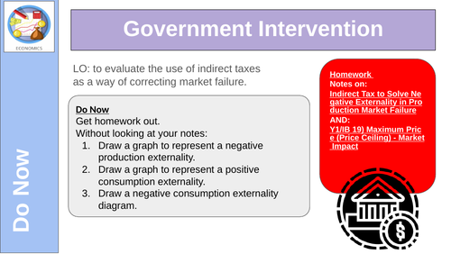Government Intervention Maximum Prices | Teaching Resources