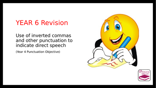 Year 6 SPAG Revision: Inverted Commas | Teaching Resources Year 6 SPAG Revision: Inverted Commas | Teaching Resources