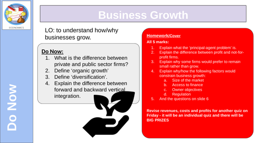 Demergers | Teaching Resources