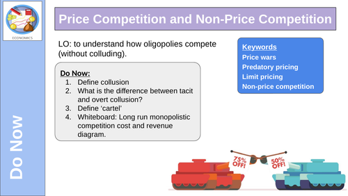 Price Competition | Teaching Resources