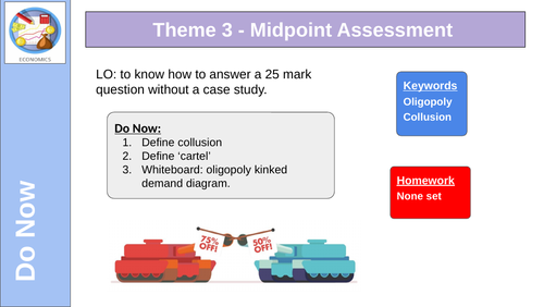 Economics Theme 3 Midpoint Assessment | Teaching Resources