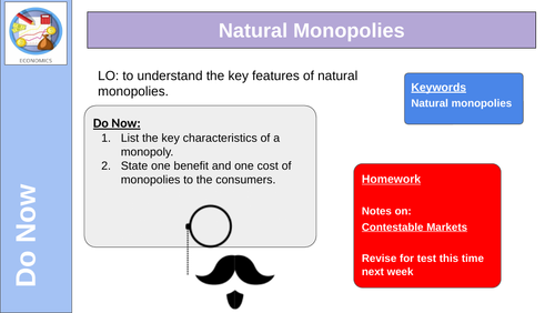 Natural Monopolies | Teaching Resources