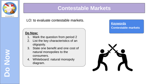 Contestable Markets | Teaching Resources