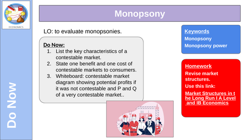Monopsony END | Teaching Resources
