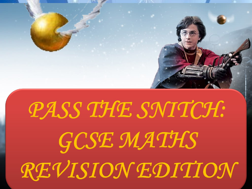 Harry Potter GCSE Maths Retrieval Quiz: Higher Tier | Teaching Resources