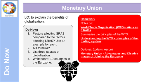 Monetary Union | Teaching Resources