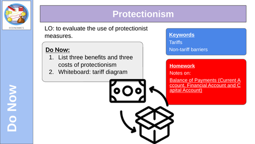 Protectionism Exam Practice | Teaching Resources