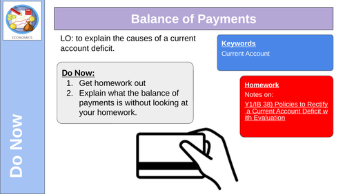 Current Account | Teaching Resources