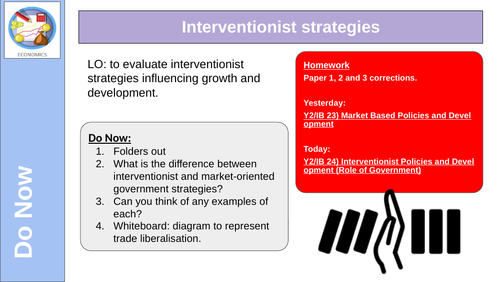 Interventionist strategies | Teaching Resources