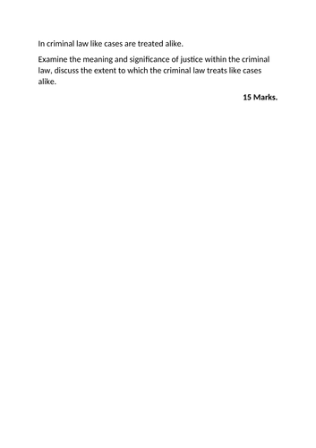 A-Level Law: AQA Nature of Law Question + Model + Plan - Law and ... A-Level Law: AQA Nature of Law Question + Model + Plan - Law and ...