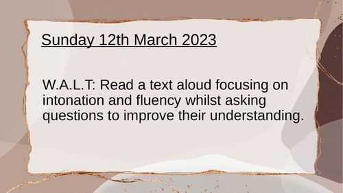 Year 6 Reading SATS Revision. A Fact file. | Teaching Resources