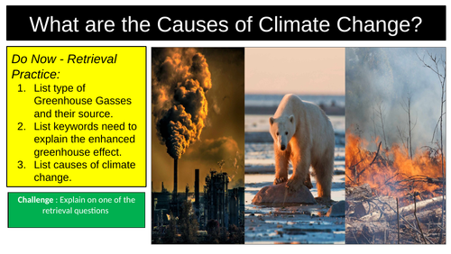 Climate Change Causes | Teaching Resources Climate Change Causes | Teaching Resources