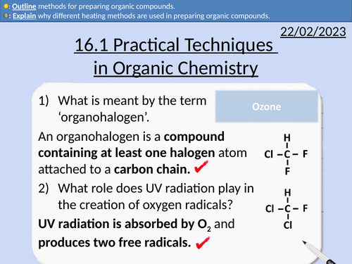 OCR AS Chemistry: Practical Techniques in Organic Chemistry | Teaching ... OCR AS Chemistry: Practical Techniques in Organic Chemistry | Teaching ...