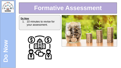 Business CTech Unit 1 Formative Assessment | Teaching Resources