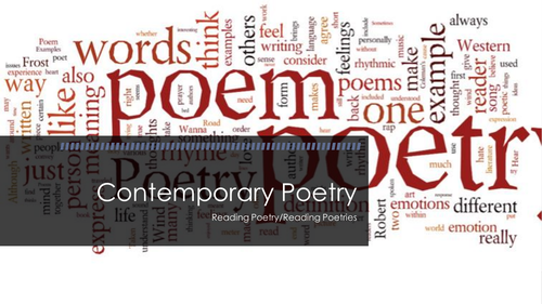Contemporary Poetry | Teaching Resources