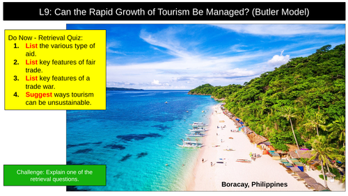 Tourism Carrying Capacity | Teaching Resources
