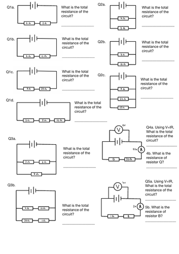 Combinations of resistors in series and parallel | Teaching Resources Combinations of resistors in series and parallel | Teaching Resources