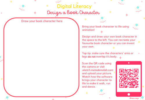 Animate a Book Character | Teaching Resources