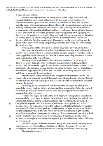 Edexcel GCSE English Language Paper 1 - Fahrenheit 451 | Teaching Resources