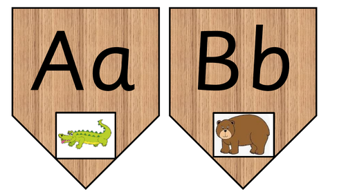 Animal Alphabet Bunting/Frieze | Teaching Resources