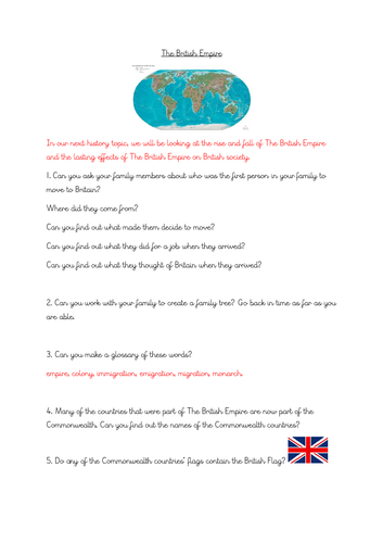 History Y5 The British Empire Y5 lessons | Teaching Resources