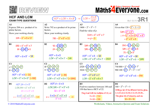 Prime Factorisation | Teaching Resources