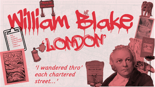 AQA Power and Conflict - 'London' by William Blake (Fully Annotated ...