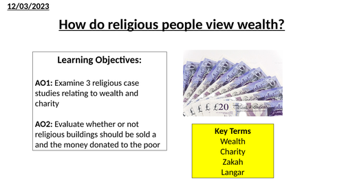 Religion and Wealth | Teaching Resources
