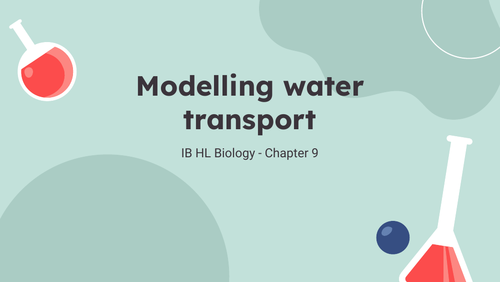 Transpiration and evaporation | Teaching Resources