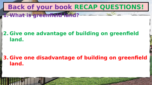 WJEC GCSE Theme 2: L18: Rural-Urban Links – Solutions to High Street ...