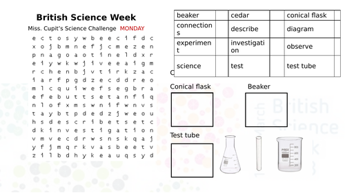 British Science Week Morning Challenges | Teaching Resources