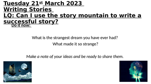Creative Writing using Story Mountain KS2 | Teaching Resources