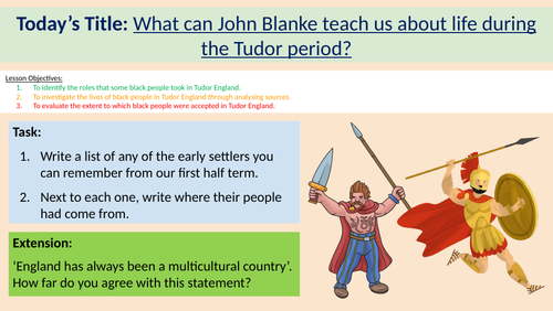 4. John Blanke - Black Tudors | Teaching Resources